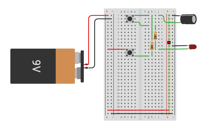Circuit Design Capacitor Circuit Assignment 1 Tinkercad