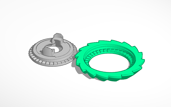 3d Design Ratchet Disk Tinkercad