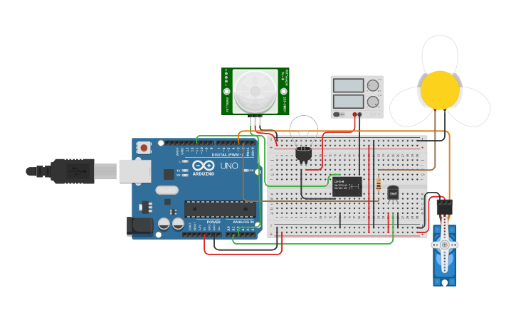 Circuit design InstruLab_Midterm_Exam - Tinkercad