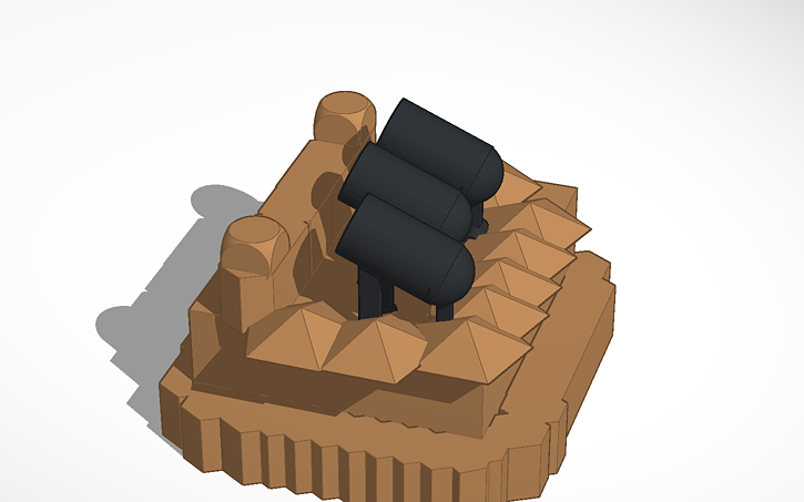 3D design epic battle station part 1 | Tinkercad