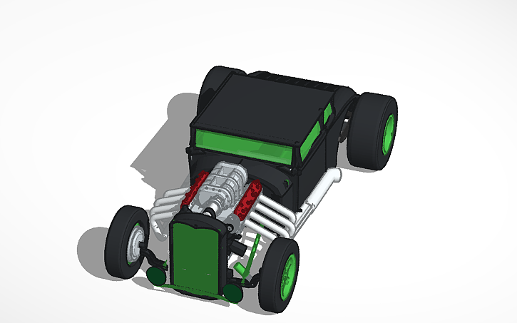 3D design grimm the hot rod - Tinkercad