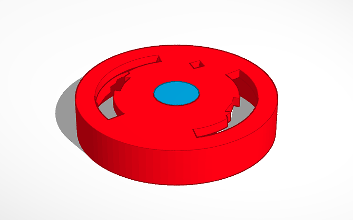3D design BEYBLADE BURST TURBO FREE SPIN PROTOTYPE#1!!! (Template ...