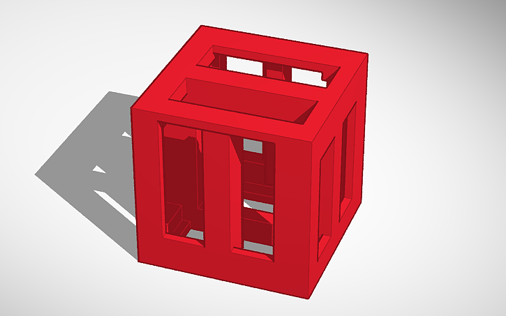 3D design TPU squishy cube fidget toy - Tinkercad