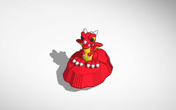 3d Design Dragon Tinkercad