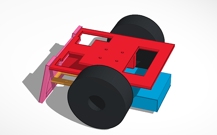 3D design CHASIS - Tinkercad