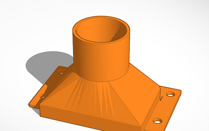 3D design Ryobi ART-1 Router Table Dust Extractor - Tinkercad