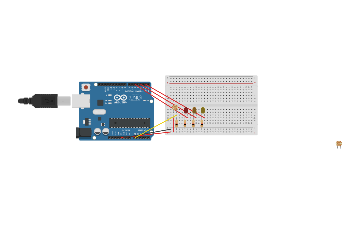 Circuit design Desafio Clase 5 | Tinkercad