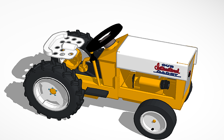 3d Design Cub Cadet 128 Tinkercad