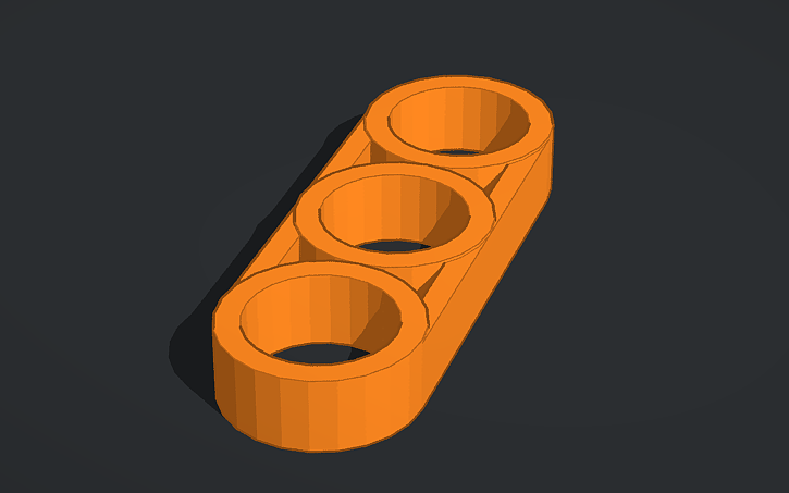 3D design Lego Technik Pin - Tinkercad