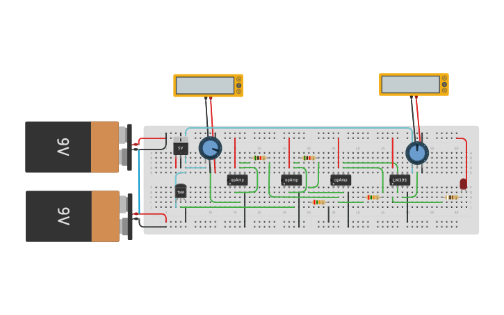 Circuit design Temperature Control With TMP36 - Tinkercad Circuit design Temperature Control With TMP36 - Tinkercad
