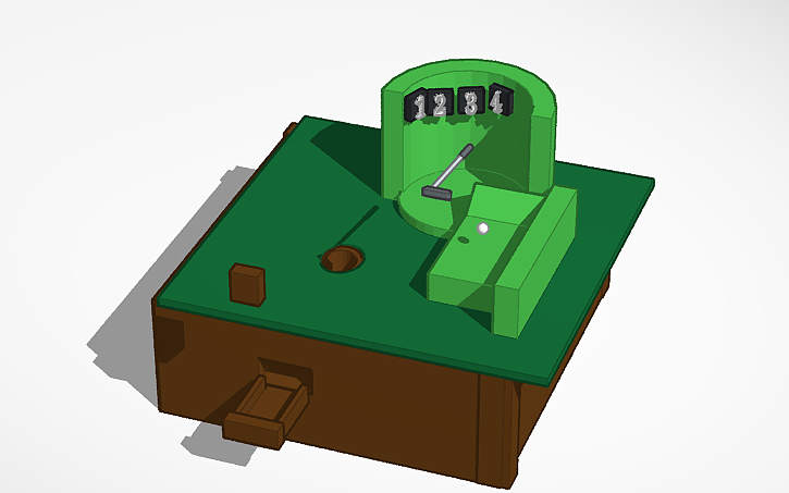 3D design Big Golf Phase 1 - Tinkercad