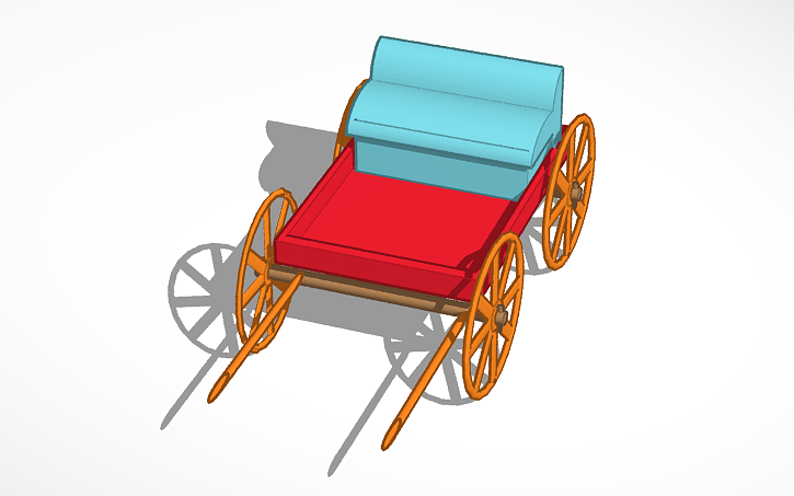 3D design buggy - Tinkercad