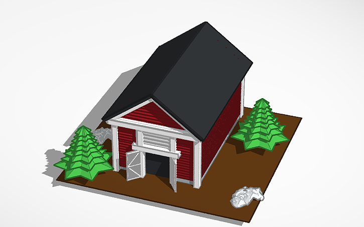 3D design BARN - Tinkercad