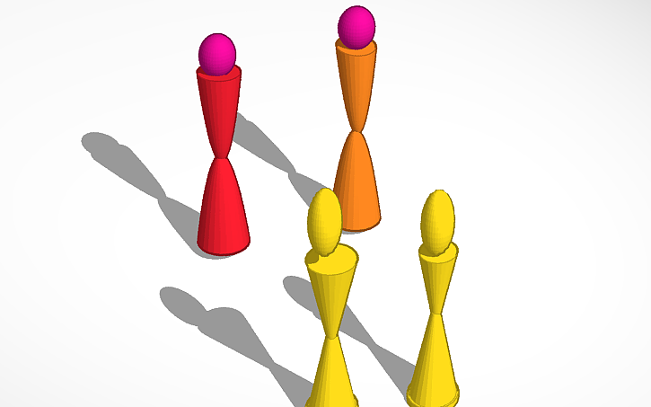 3d Design Copy Of Шахова фігура Tinkercad