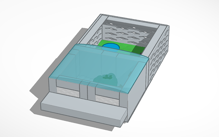 3D design Amur Leopard Enclosure | Tinkercad