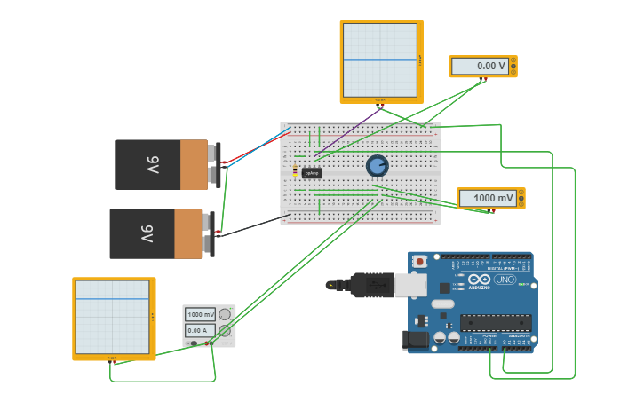 Circuit Design Copy Of Human Arm Emg Simulator Tinkercad