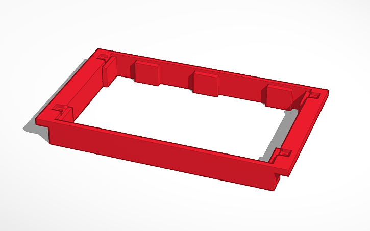 3D design NHD 7.0 Enclosure | Tinkercad