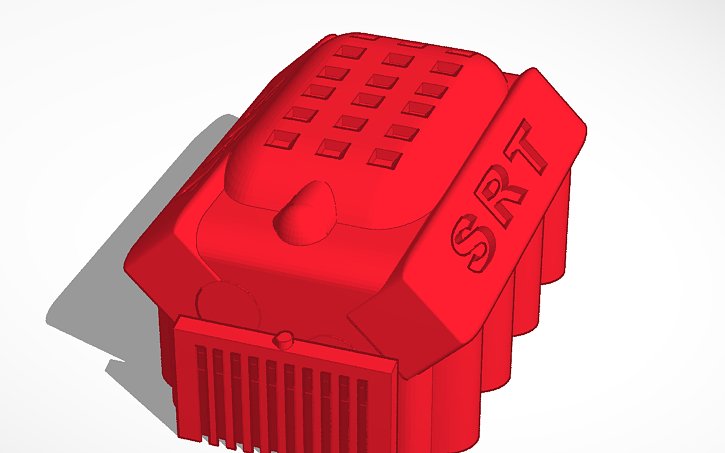 3D design Hellcat Engine - Tinkercad