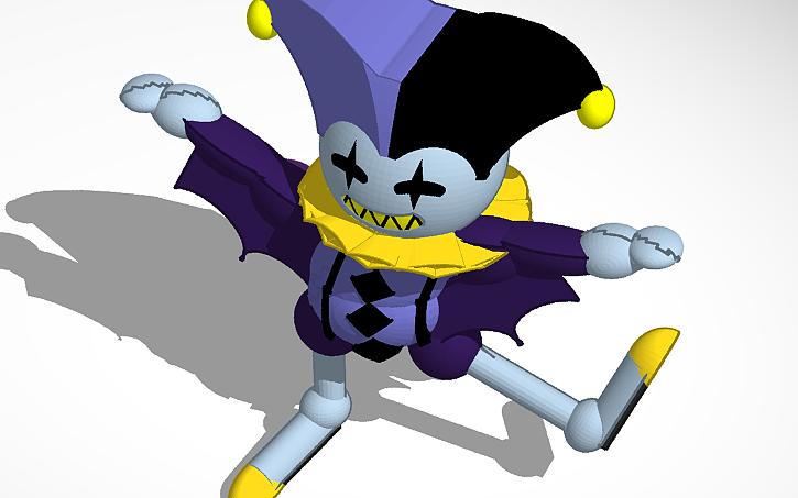 3d Design Jevil Tinkercad