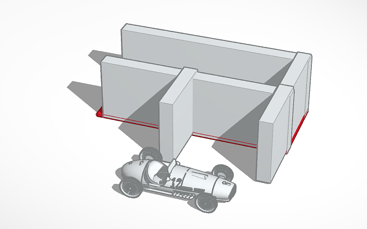3D design 2 slot cars 4 - Tinkercad