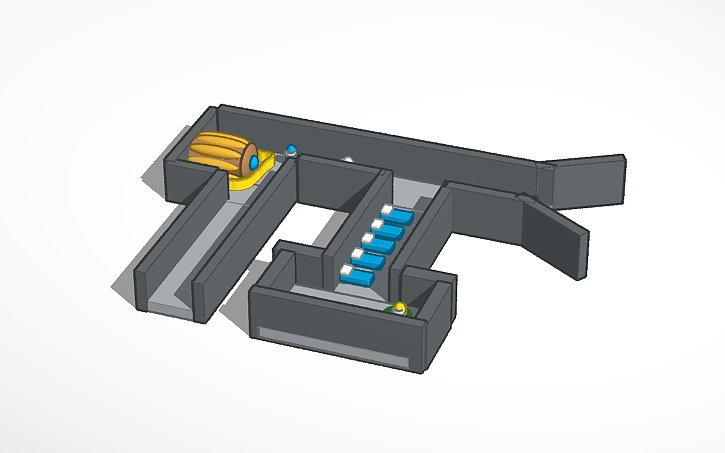 3D design among us upper engine and medbay - Tinkercad