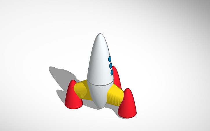 3D design Coet - Tinkercad