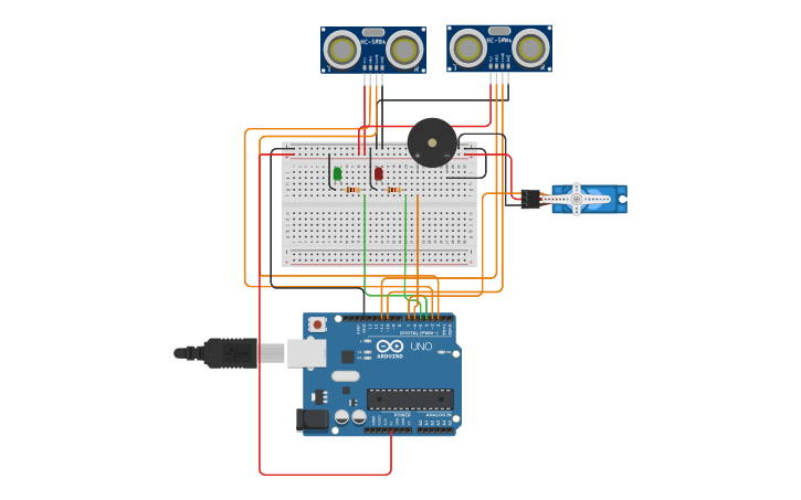 Circuit design IOT - Tinkercad