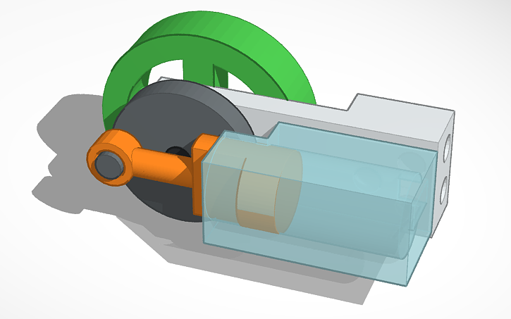 3D design mini Wobble engine - Tinkercad