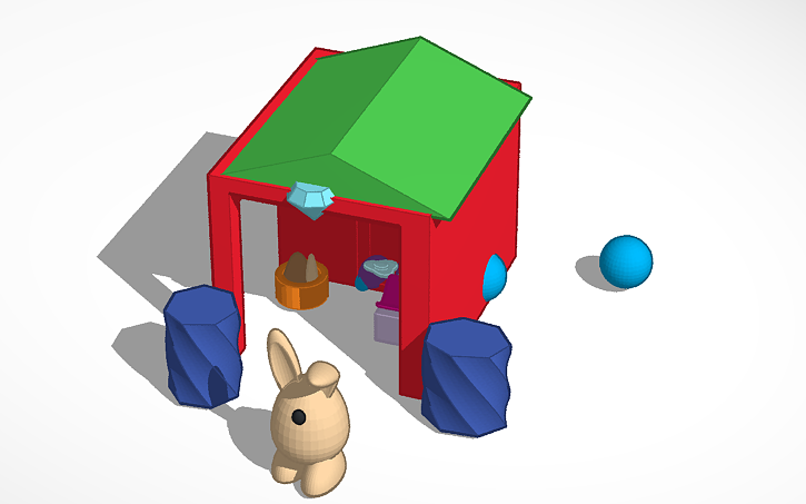 3D design bunny | Tinkercad
