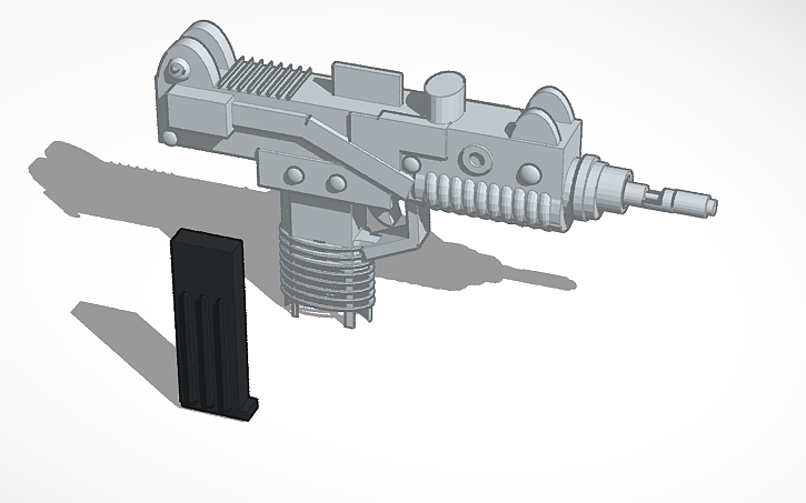 3D design guns - Tinkercad