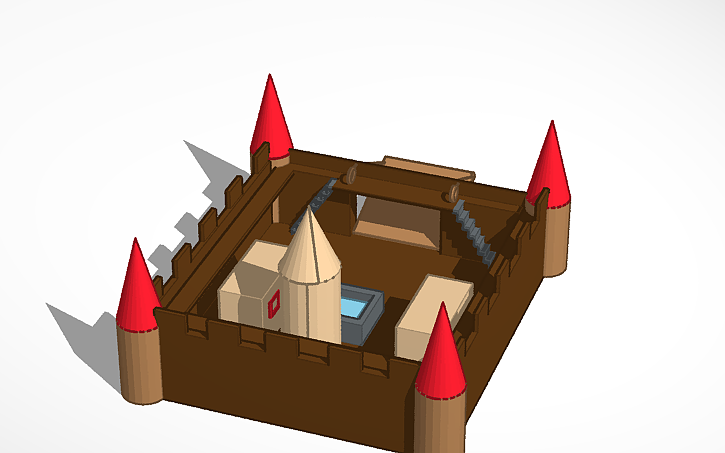 3D design castel | Tinkercad