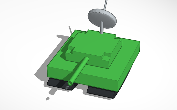 3D design Tank | Tinkercad