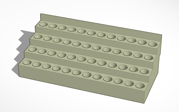 3D design pen holder - Tinkercad