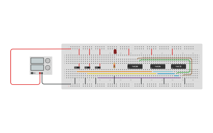 Circuit design POS - Tinkercad