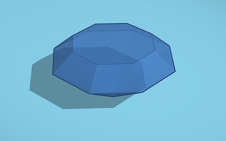 3D design Diamond - Tinkercad