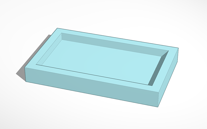 3D design Picture Frame - Tinkercad