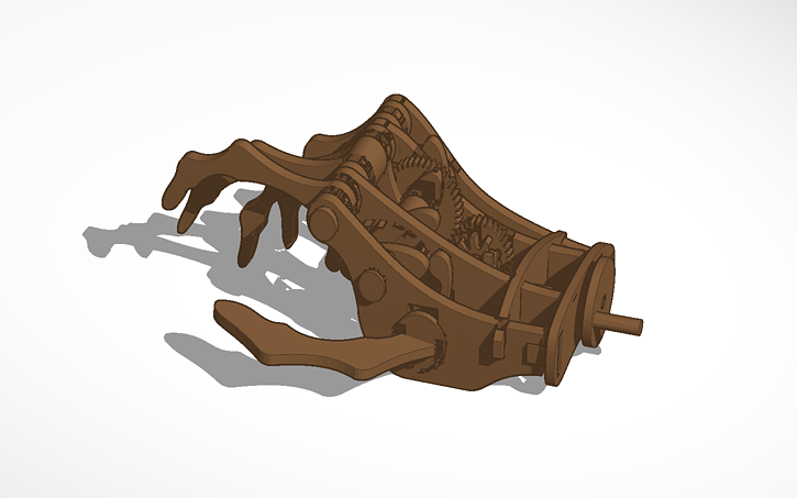 3D design Mechanical Hand | Tinkercad