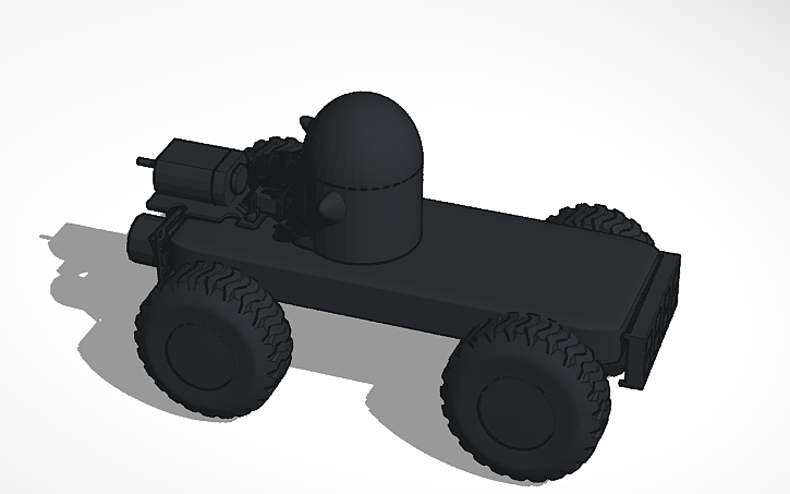 3D design hellcat - Tinkercad