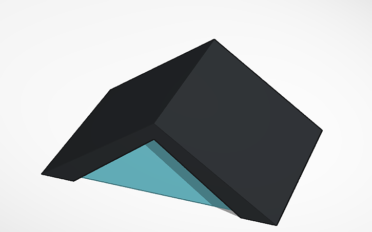 3D design Roof template 1 - Tinkercad