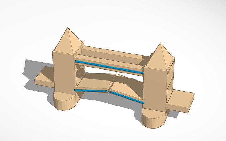 3D design Rook (Tower Bridge) | Tinkercad