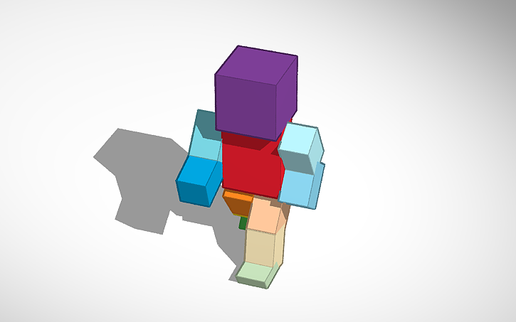 3D design character - Tinkercad