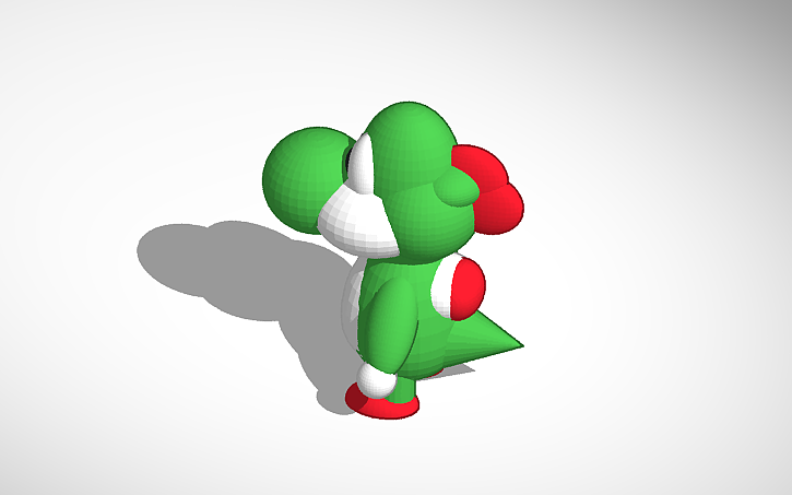 3D design YOSHI - Tinkercad