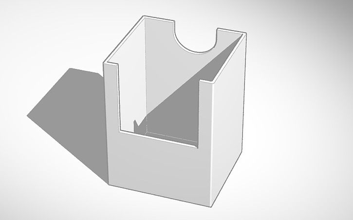 3D design Commander Deck Box | Tinkercad