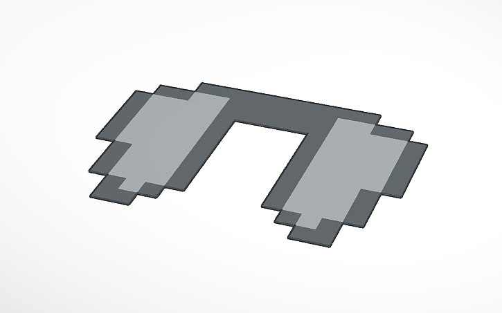 3D design Elytra - Tinkercad