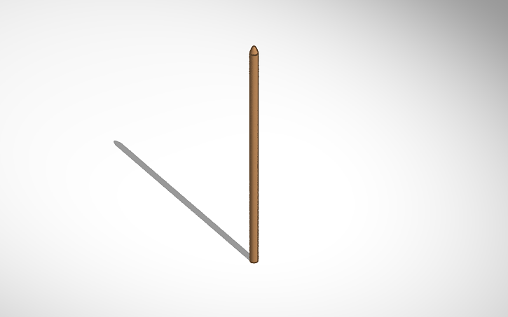 3D design Báculo de Gandalf | Tinkercad