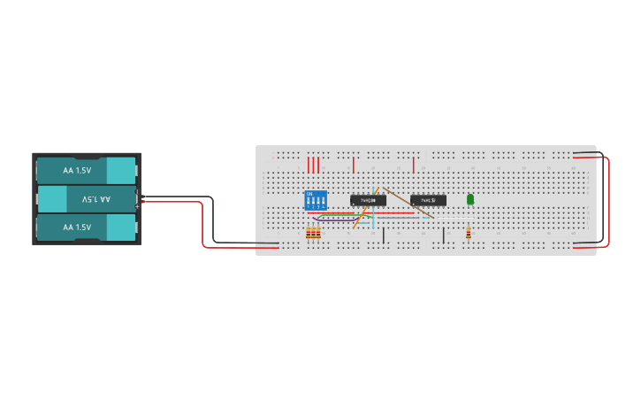 Circuit Design Laboratorio 03 Puertas And Y Or De 3 Entradas Tinkercad