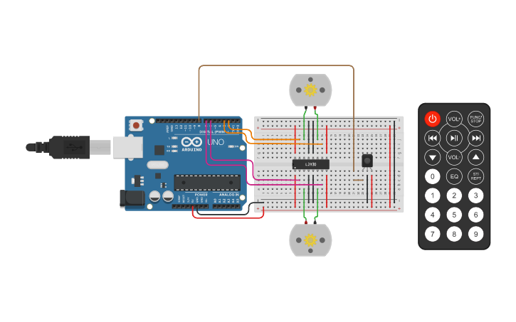 Circuit design Control de Movimiento de Motor CC mediante control ...