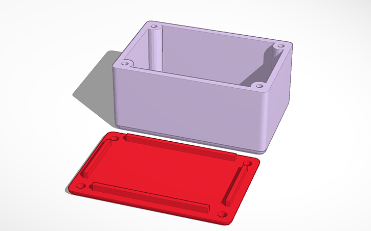 3D design Electronics box | Tinkercad