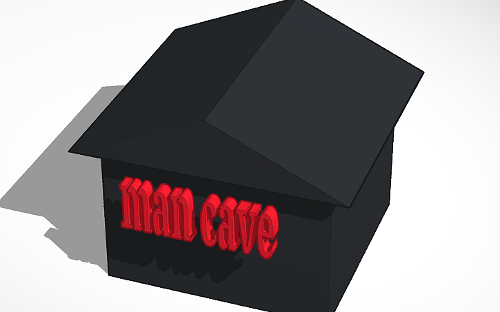 3D design Coreys man cave - Tinkercad