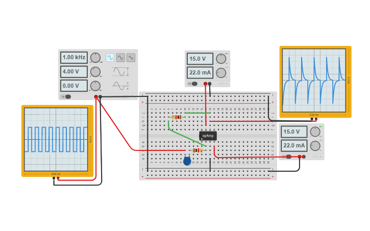 Circuit design differentiator - Tinkercad